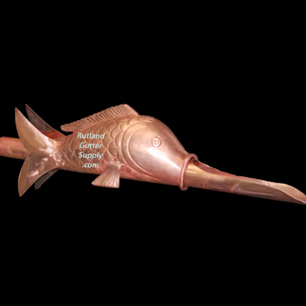 Fish Rain Spout Scuppers | Rutland